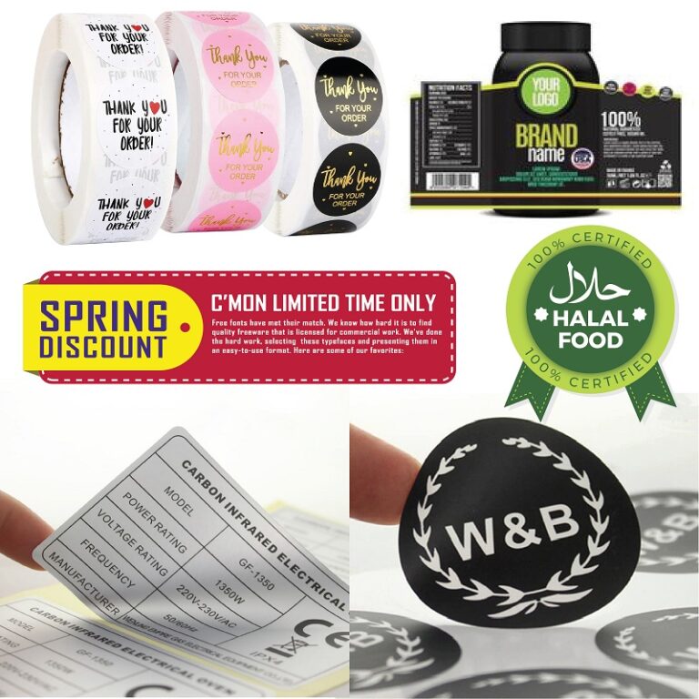 Fragile Sticker Label Printing Dubai UAE - Printing Press Services