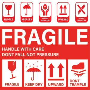 Fragile Sticker Label Printing Dubai UAE - Printing Press Services