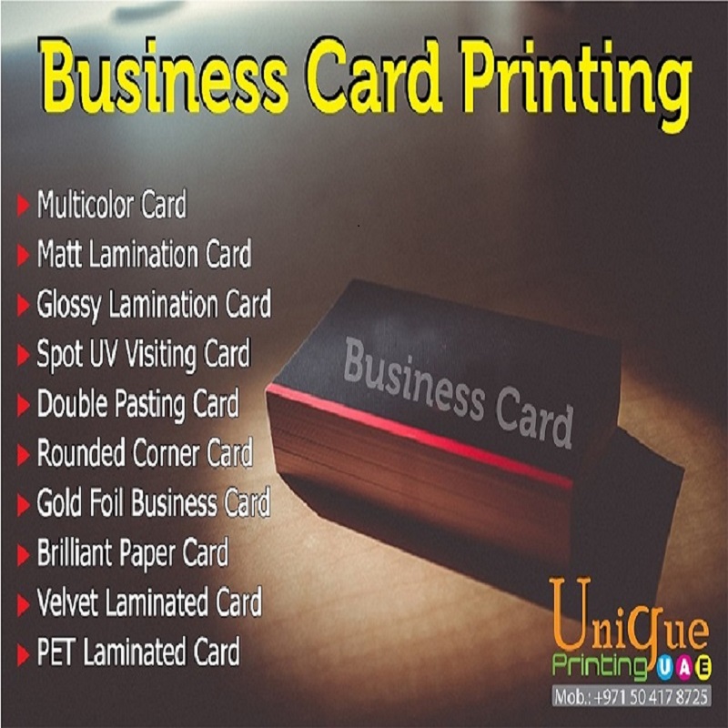 Premium Business Cards - Printing Press Services